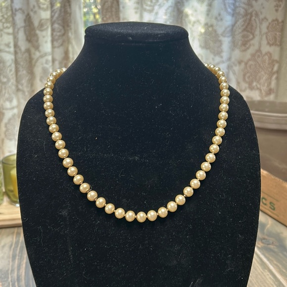 Panetta | Jewelry | Vintage Panetta Single Strand Faux Pearls | Poshmark